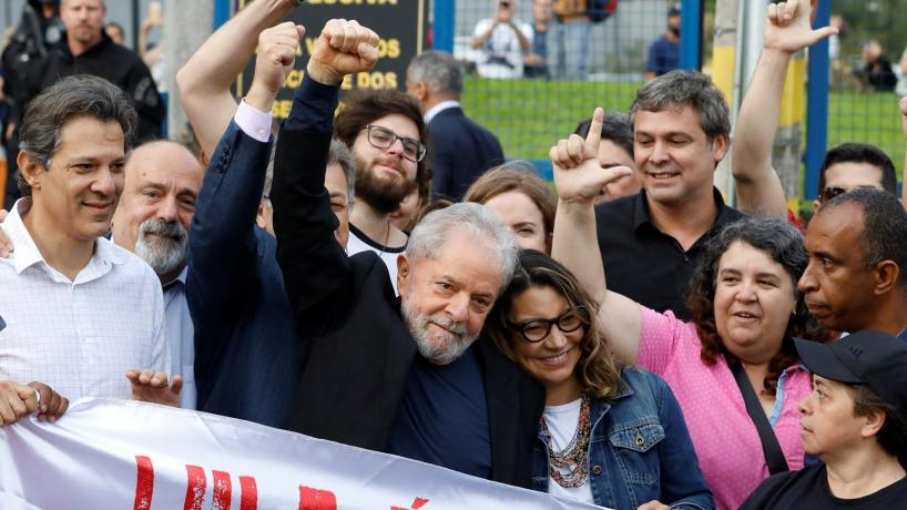 Lula Livre El Expresidente De Brasil Salió De La Cárcel Y Se Festejó 5587